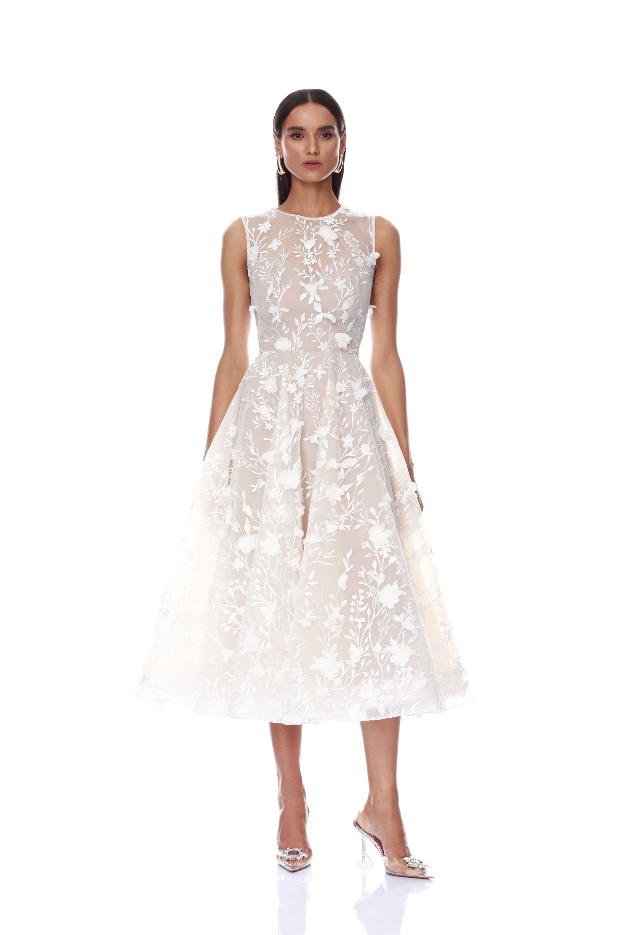 Saba Snowdrop Midi Dress - SAMPLE – BRONX AND BANCO