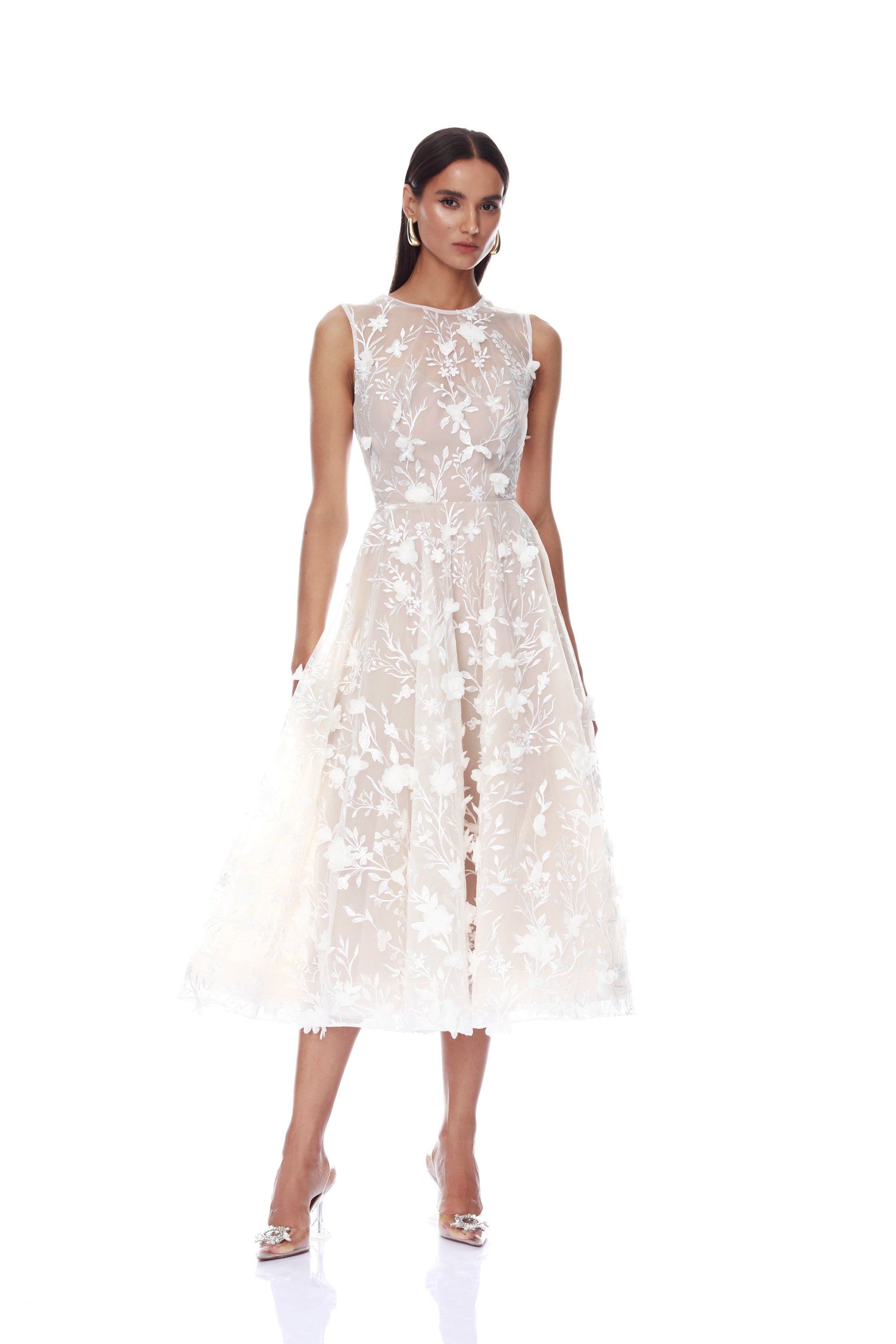 Saba Snowdrop Midi Dress - SAMPLE – BRONX AND BANCO