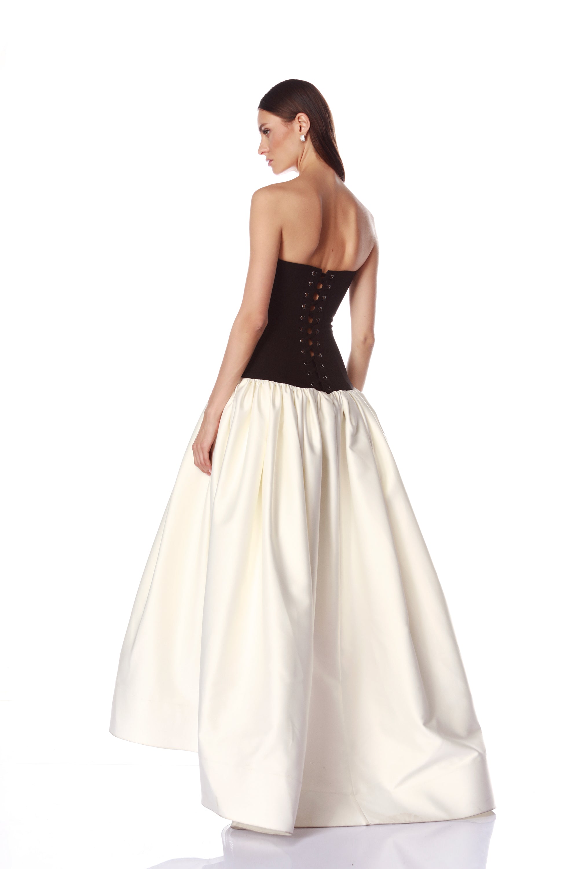 Arlo Strapless Dress - SAMPLE – BRONX AND BANCO