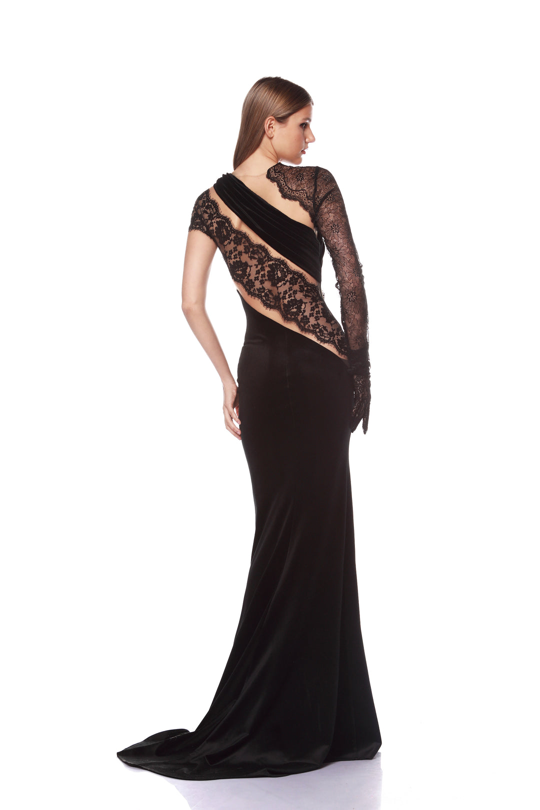 Cobra One Shoulder Gown – BRONX AND BANCO